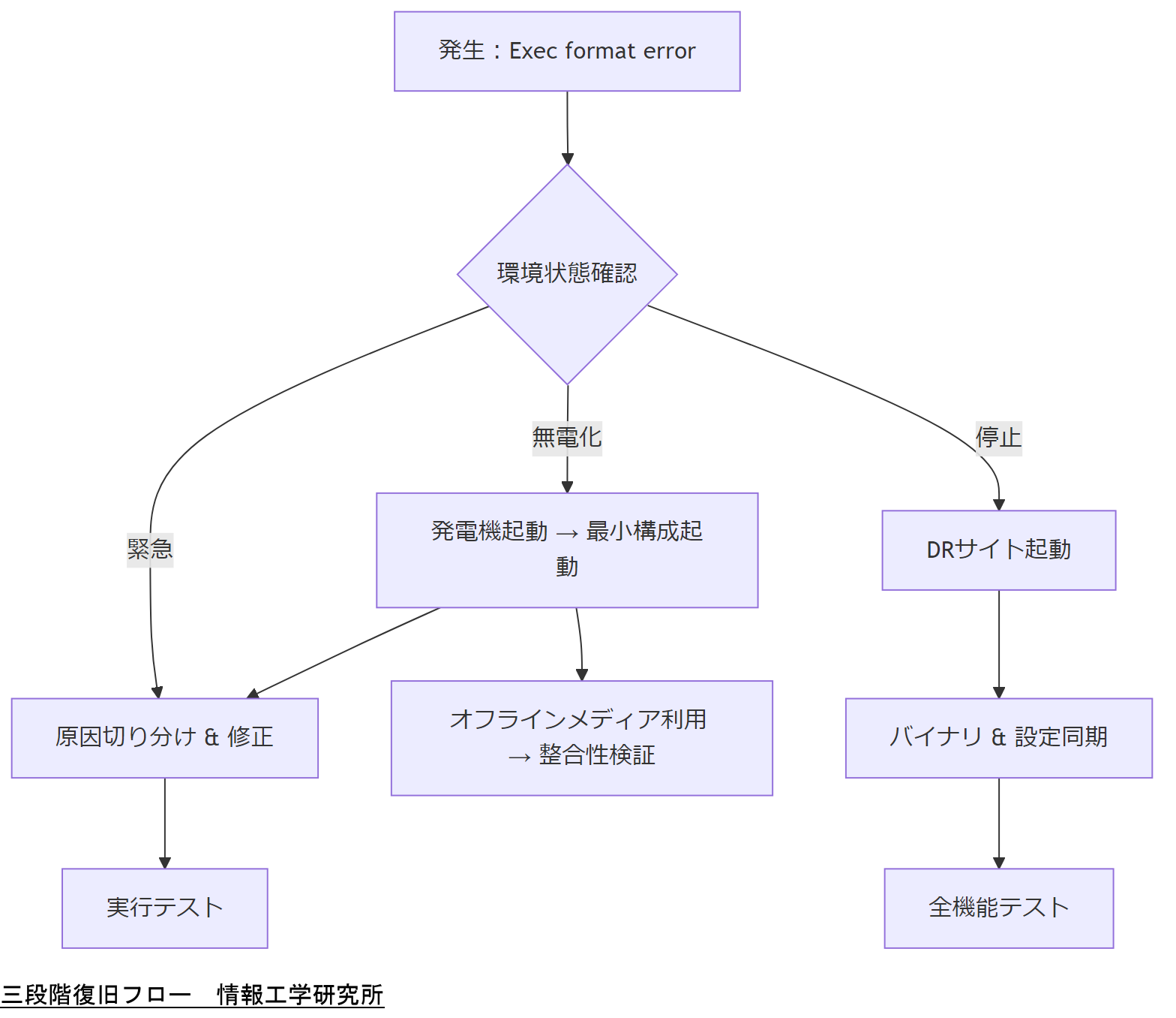 Linux ENOEXEC (8) 対策：Exec format error エラーの原因解析と修復編 – データ復旧の情報工学研究所